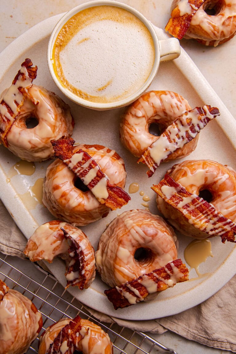 Homemade Maple Bacon Doughnuts - Butter Be Ready