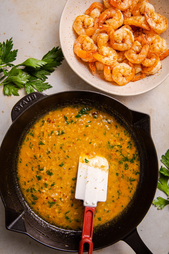 Easy Miso Shrimp Scampi - Butter Be Ready