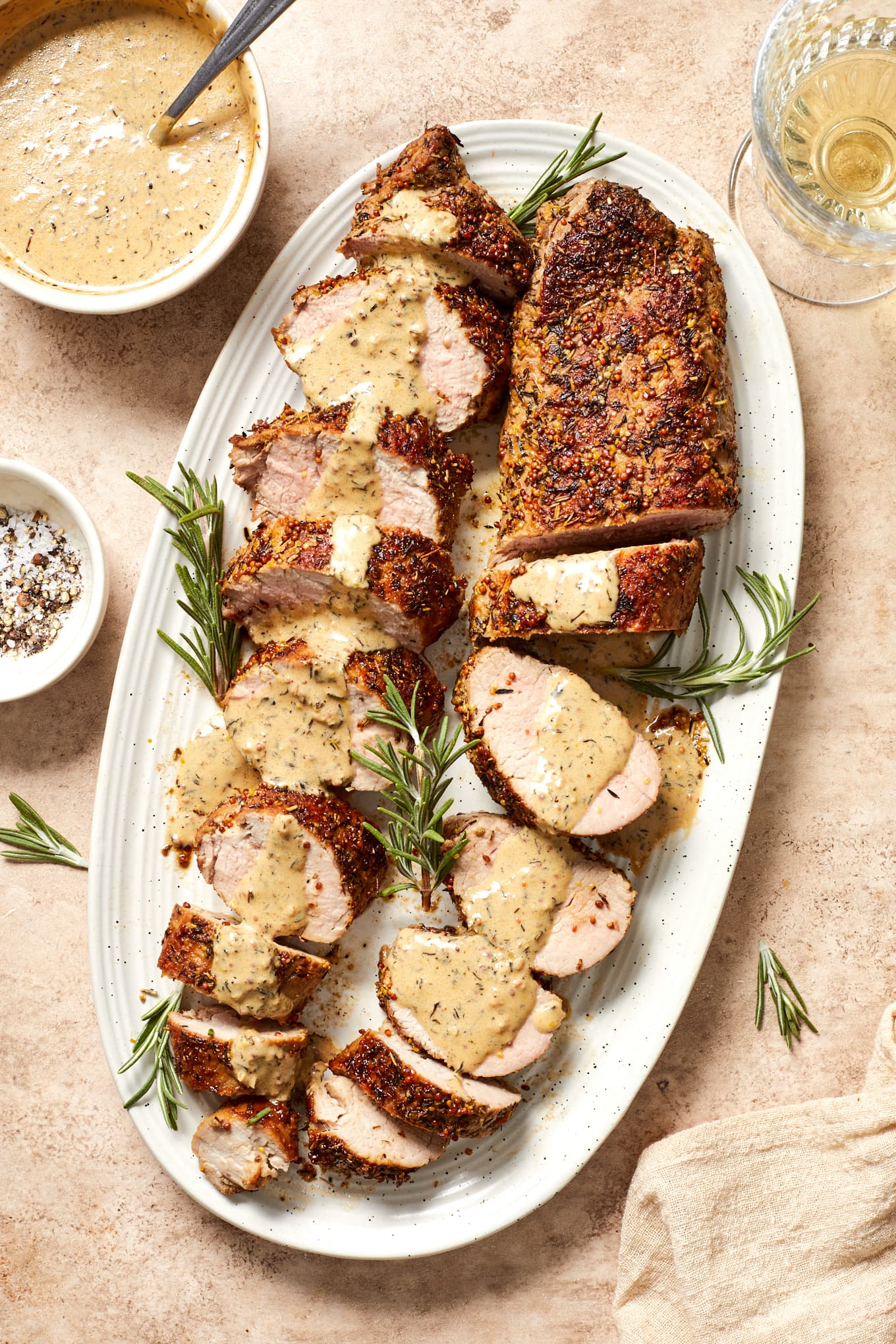 Best-Ever Pork Tenderloin with Dijon Cream Sauce - Butter Be Ready