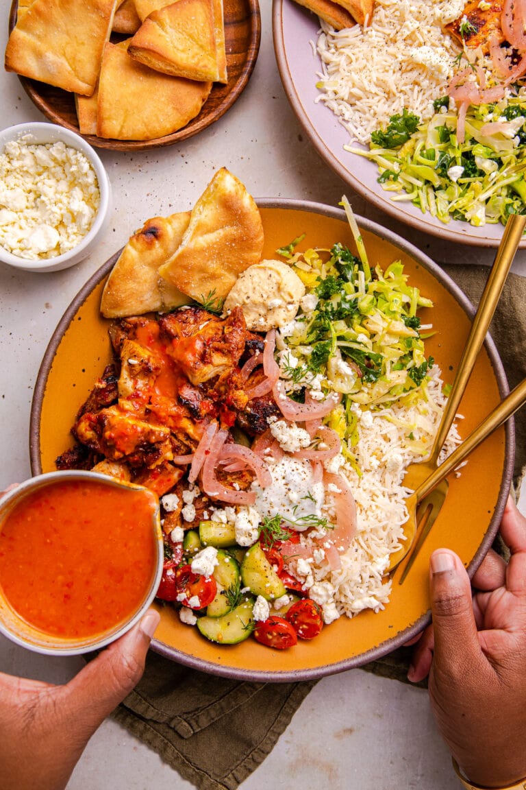 Harissa Chicken Bowls (CAVA Copycat!) - Butter Be Ready