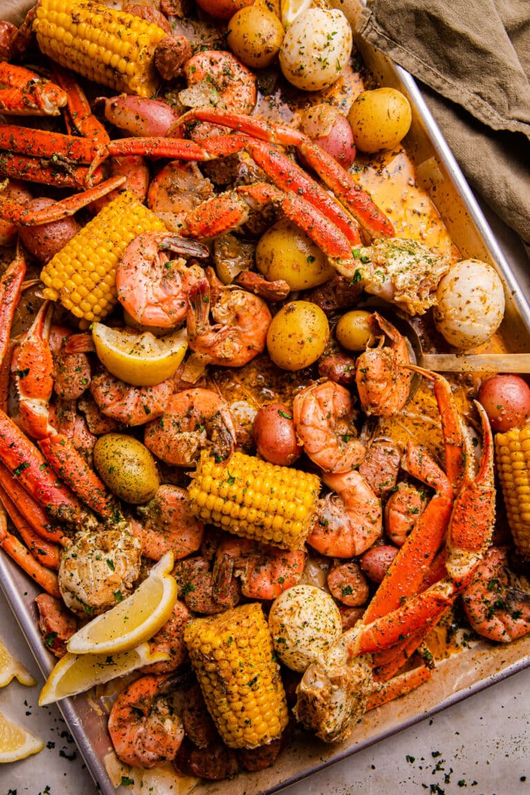 Cajun Seafood Boil with Garlic Butter Sauce - Butter Be Ready