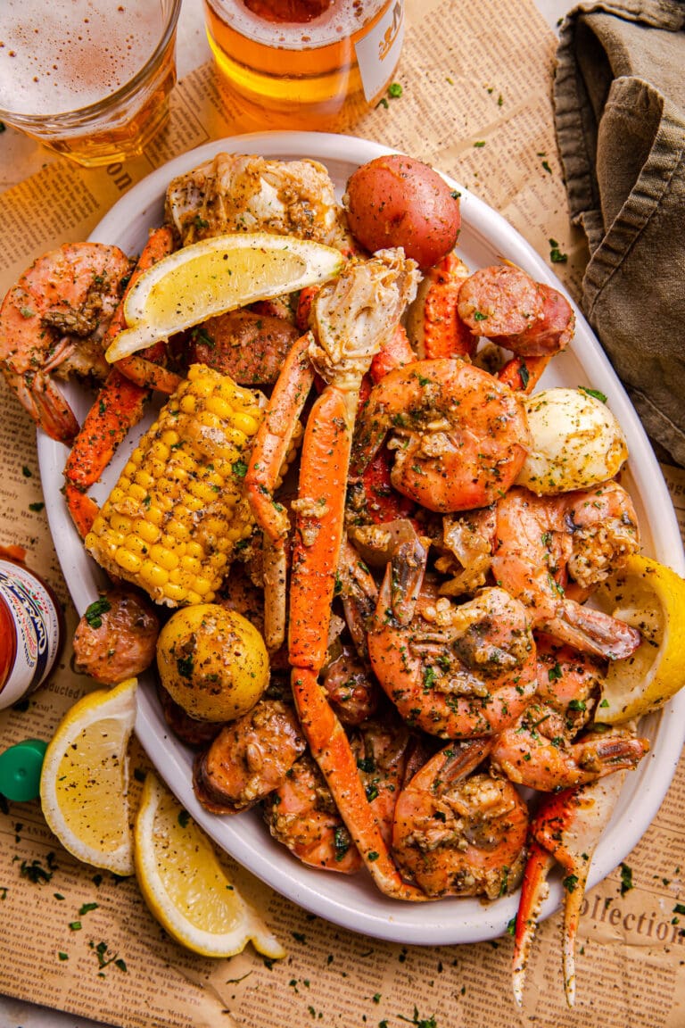 Cajun Seafood Boil with Garlic Butter Sauce - Butter Be Ready