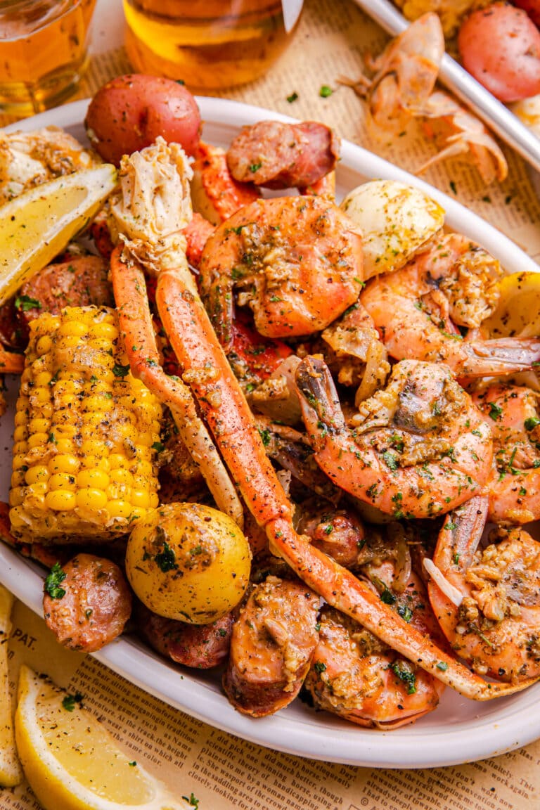 Cajun Seafood Boil with Garlic Butter Sauce - Butter Be Ready