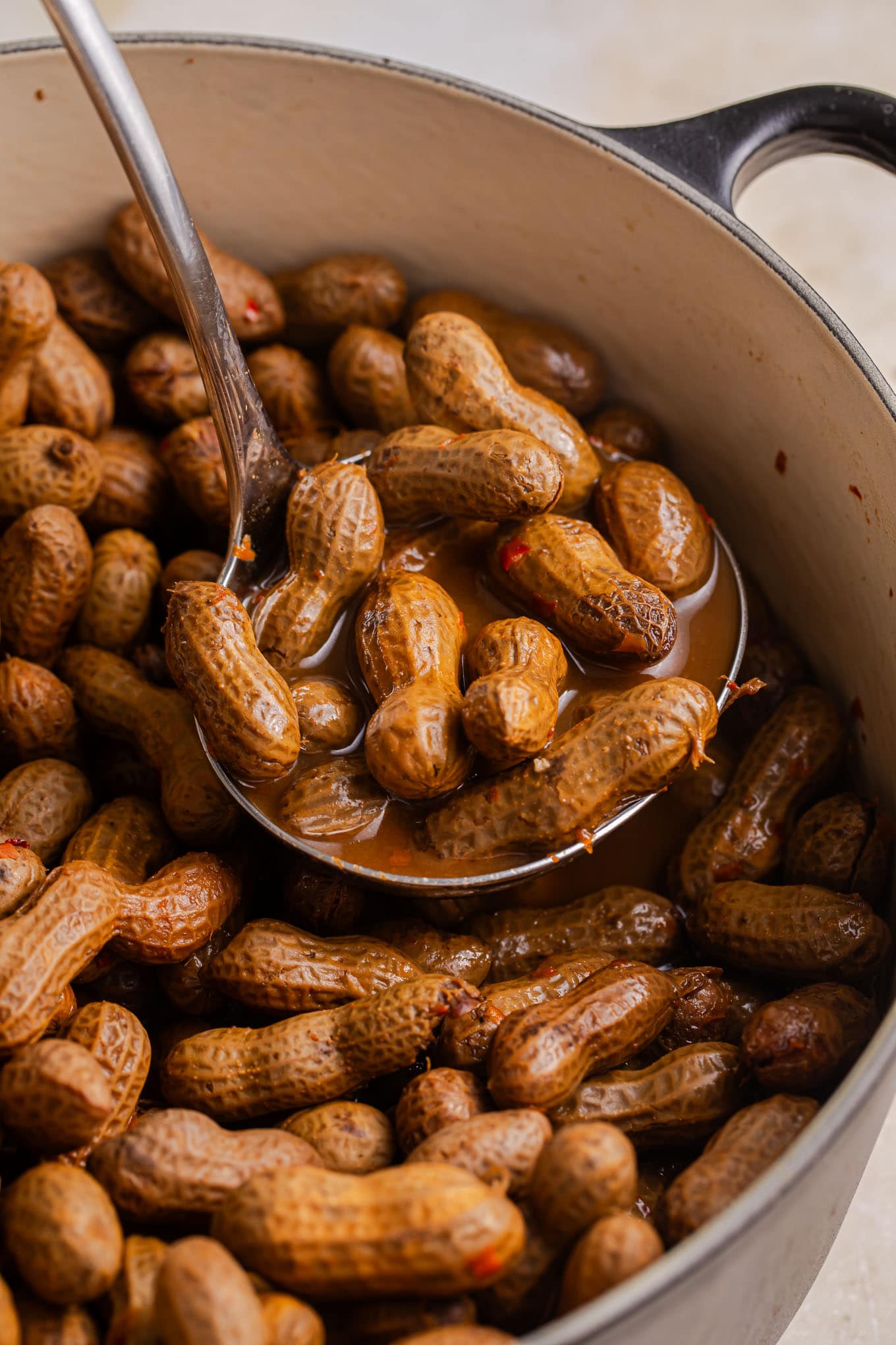Flavor-Filled Cajun Boiled Peanuts - Butter Be Ready