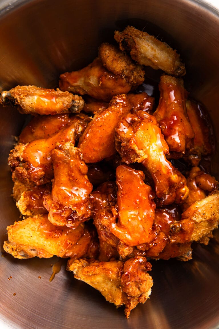 Sticky Honey Butter Buffalo Chicken Wings - Butter Be Ready