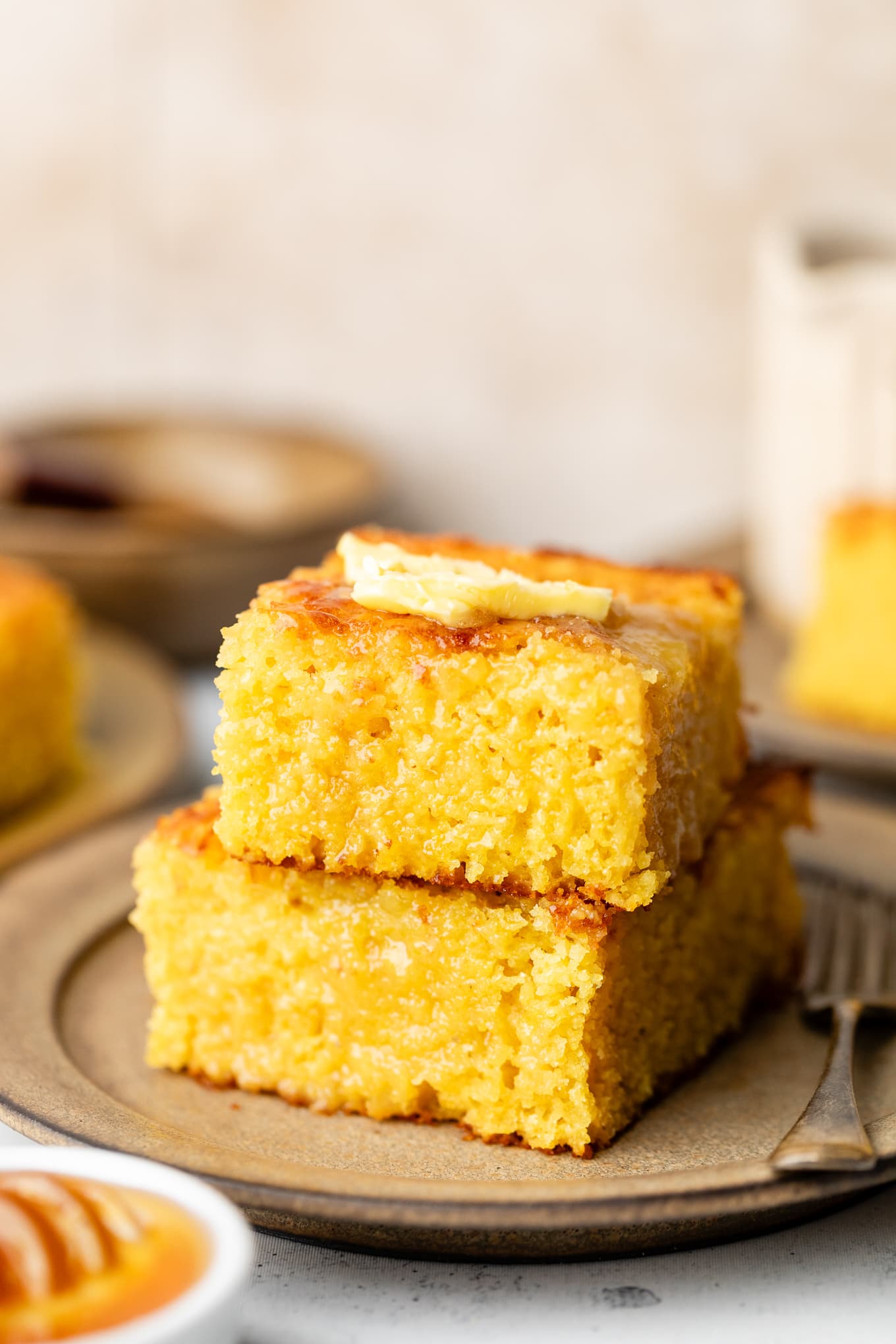 Ridiculously-Good Skillet Honey Butter Cornbread - Butter Be Ready