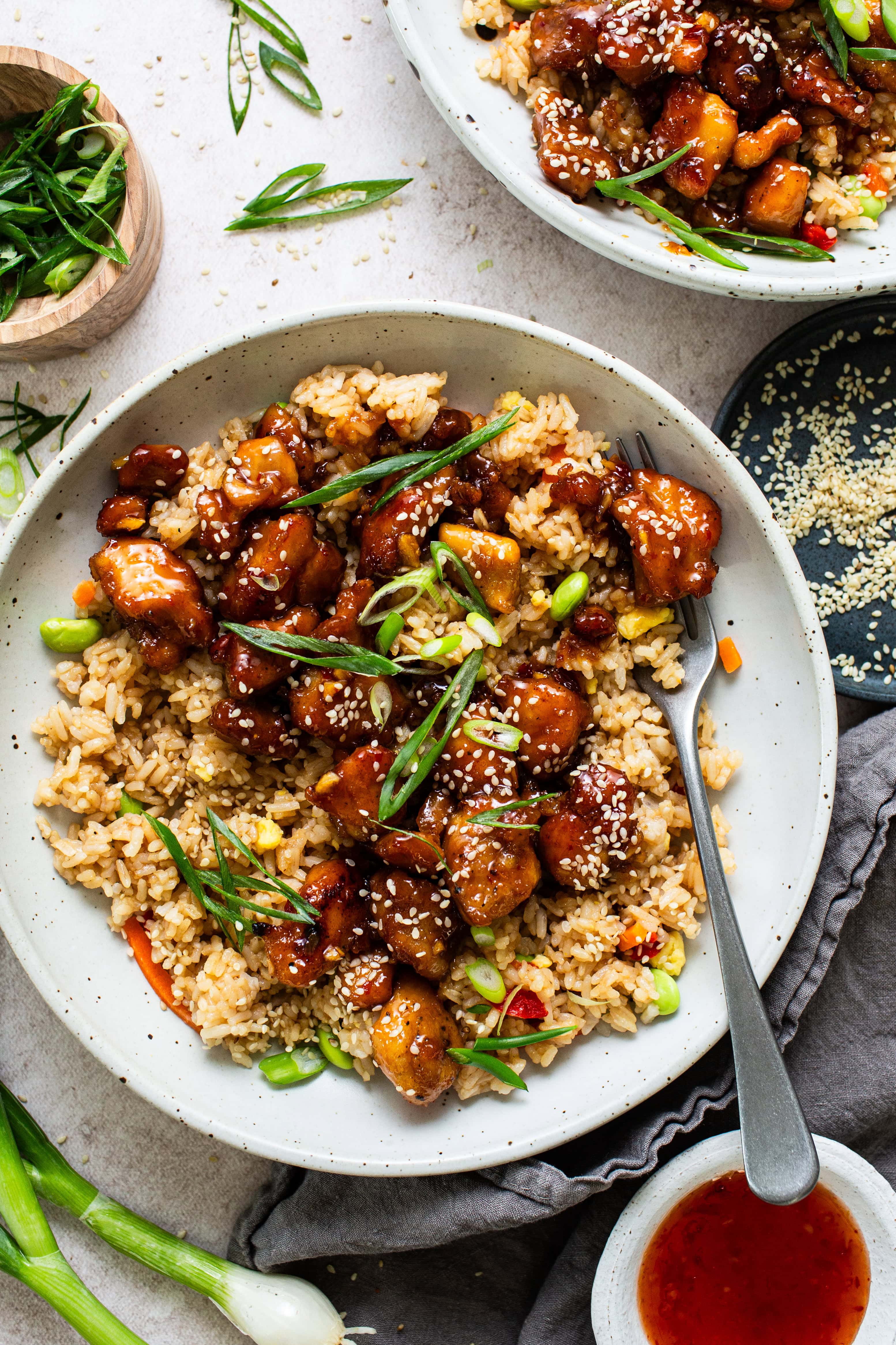 Cartoon Garlic Chicken