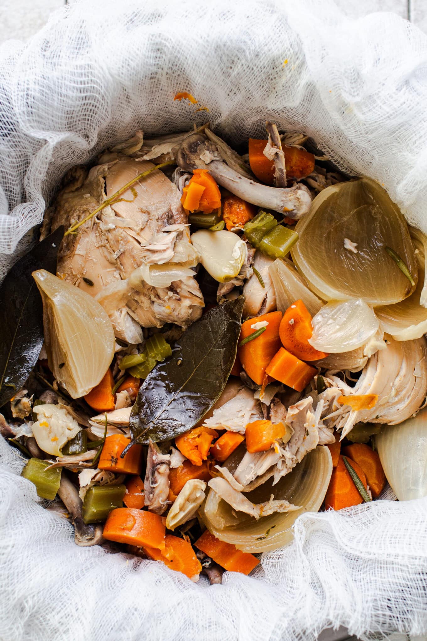Slow Cooker Homemade Chicken Broth - Butter Be Ready